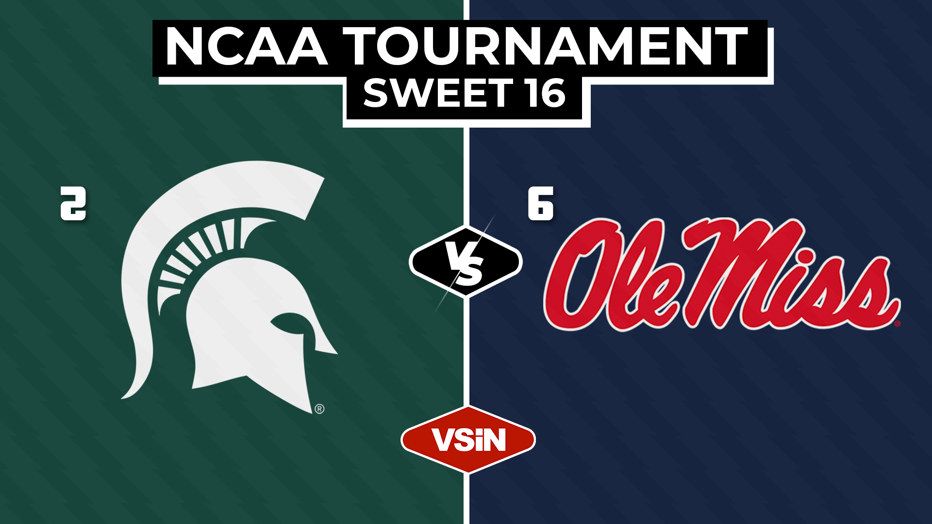 NCAA Tournament South Region: No. 2 Michigan State vs. No. 6 ...