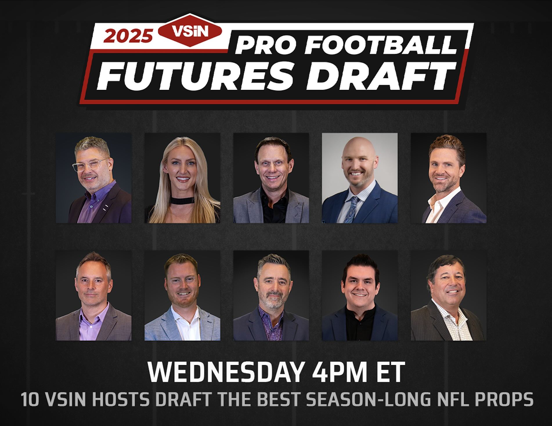 Announcing VSiN Pro Football Futures Draft: NFL Prop Bets & Picks - VSiN